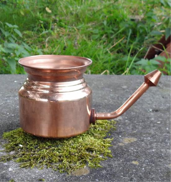 Copper Neti Pot Classic – Authentic Ayurvedic Nasal Cleansing